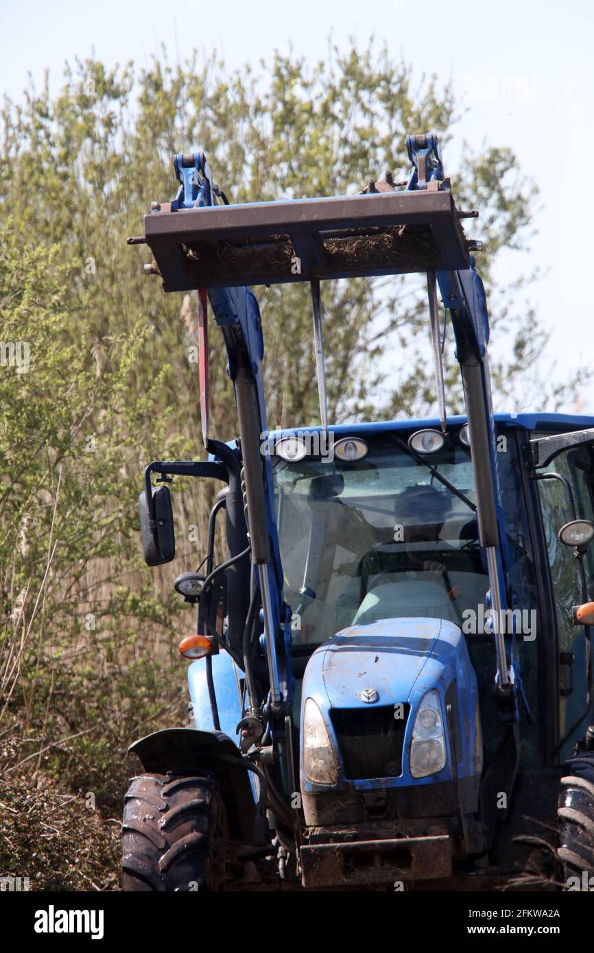 Tractor front loader hi-res stock photography and images - Alamy