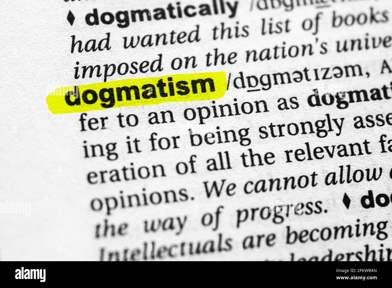 Dogma hi-res stock photography and images - Alamy
