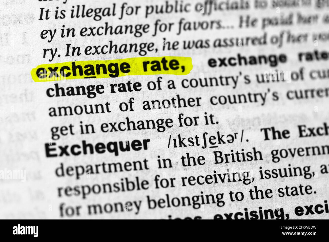 Currency definition hi-res stock photography and images - Alamy