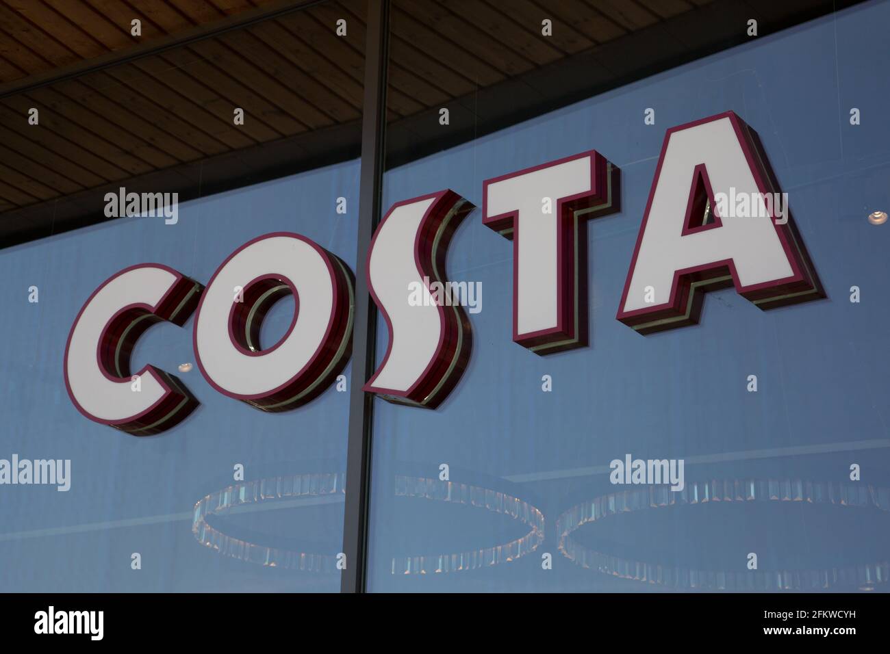 Costa logo hi-res stock photography and images - Alamy