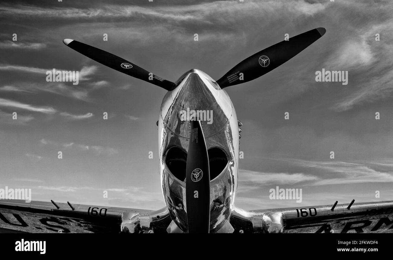 Curtiss P-40 warhawk Stock Photo - Alamy