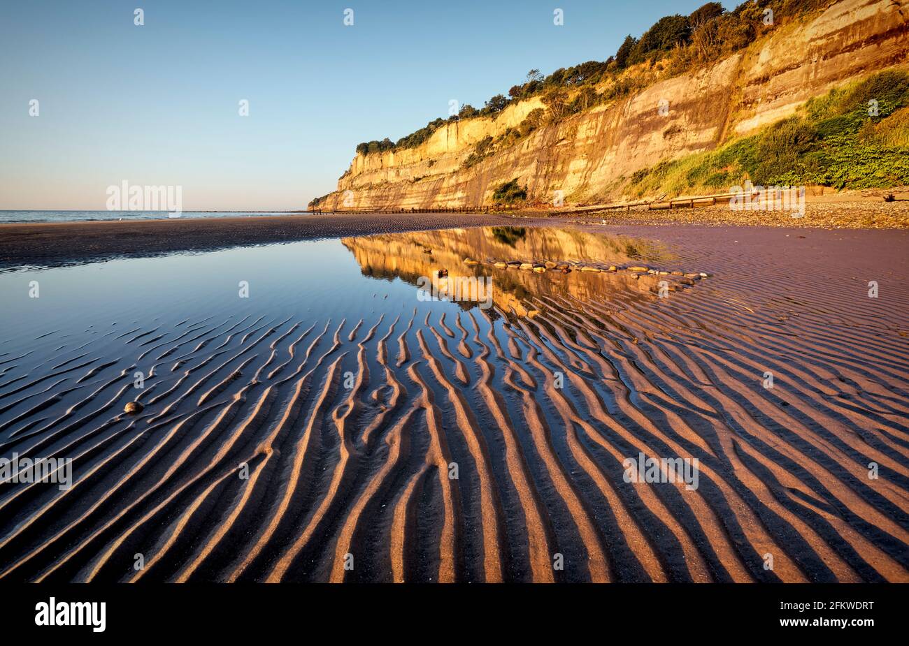 Shanklin beach on the isle of wight, England Stock Photo - Alamy