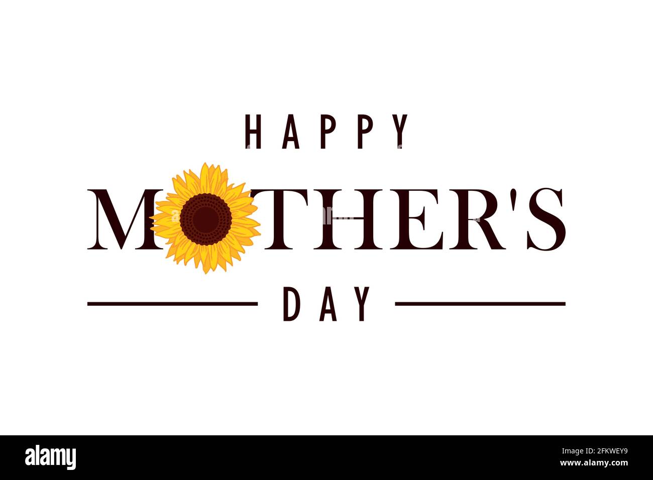 Floral mom greeting Stock Vector Images - Alamy