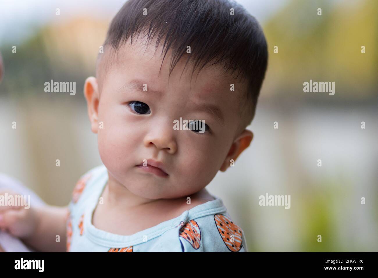 Happy Asian Baby