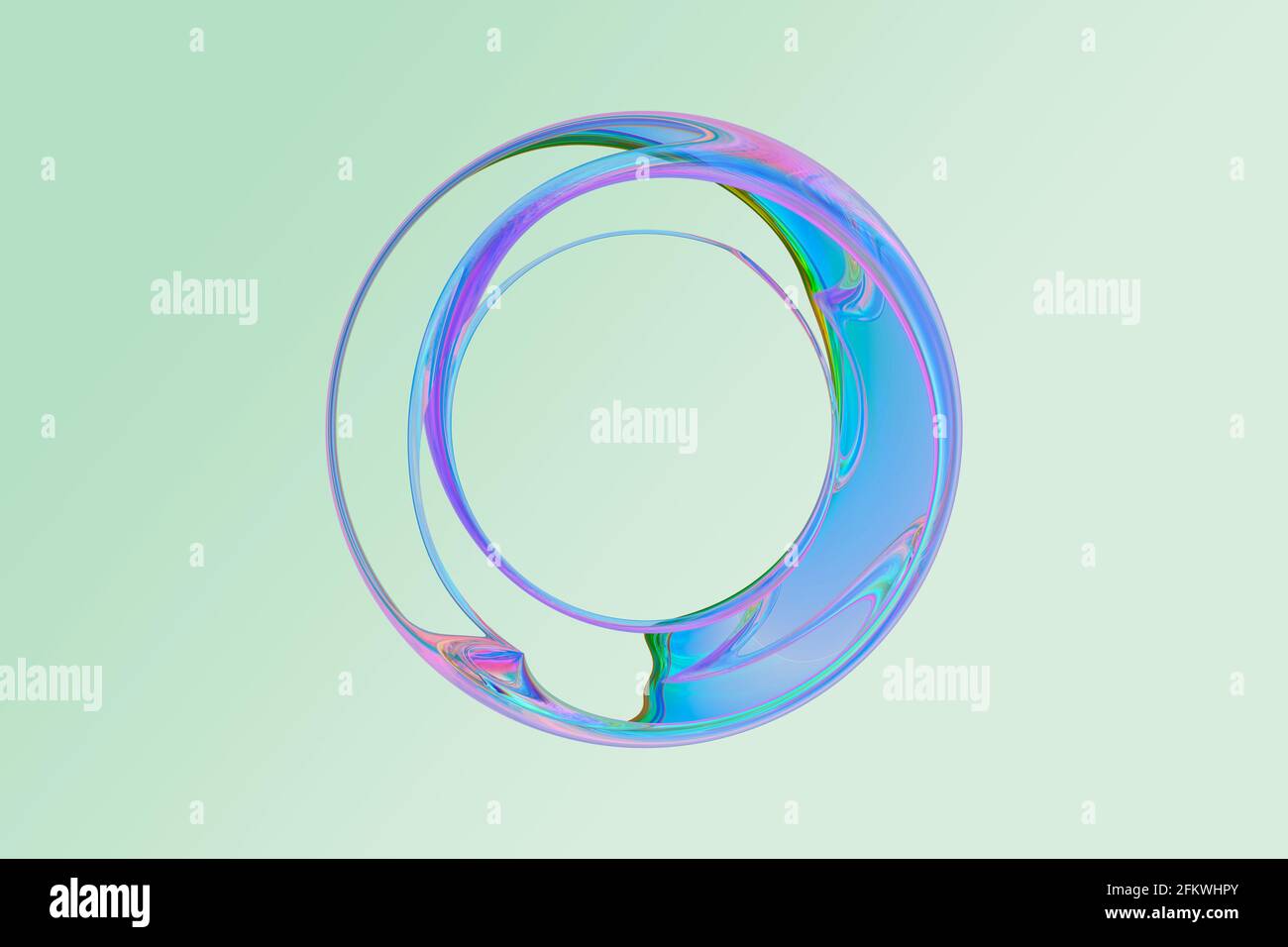 rainbow ring on a gradient background. design, art Stock Photo - Alamy
