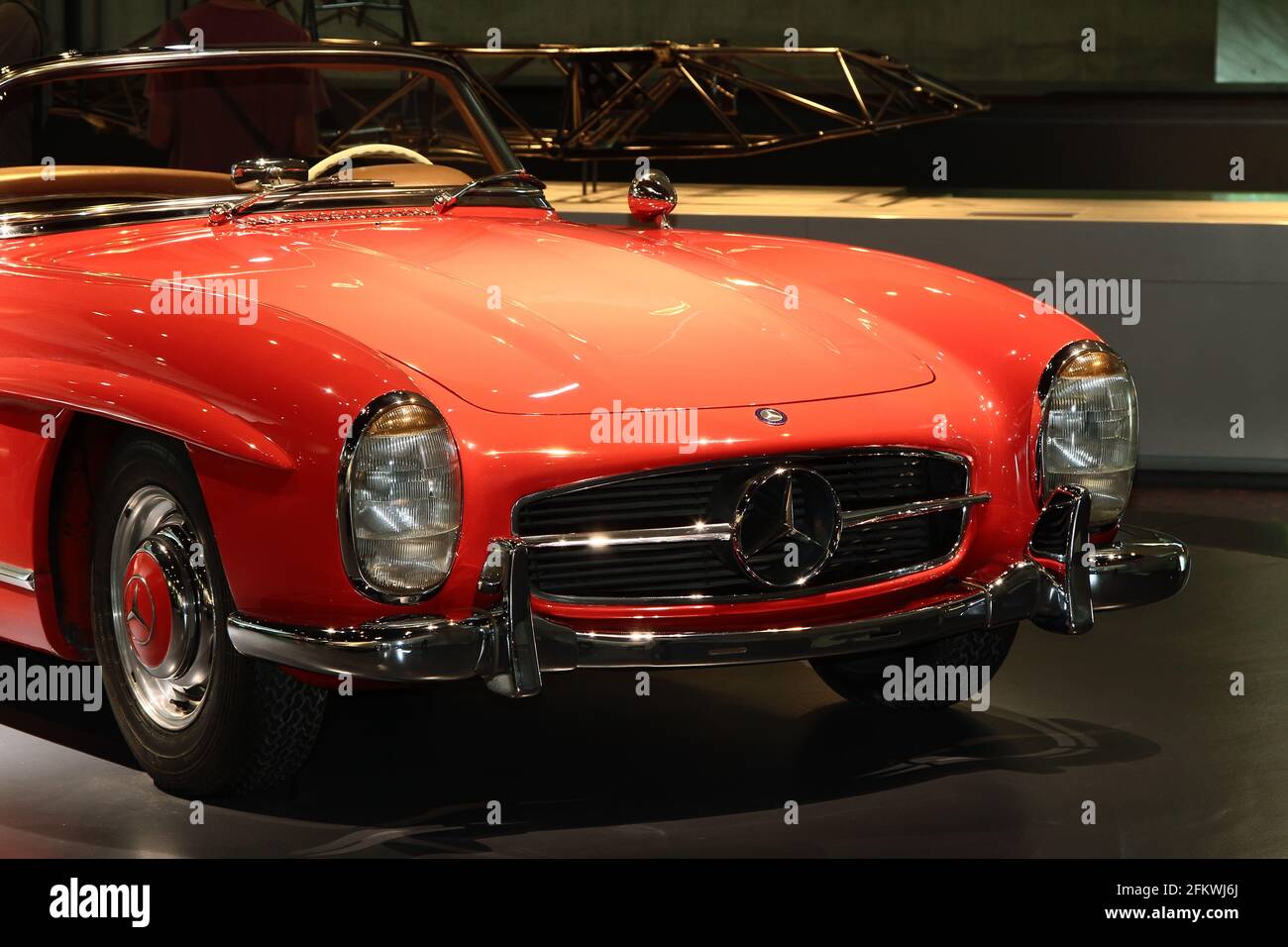 STUTTGART, GERMANY - JUNE 10, 2018: Mercedes-Benz car museum permanent ...