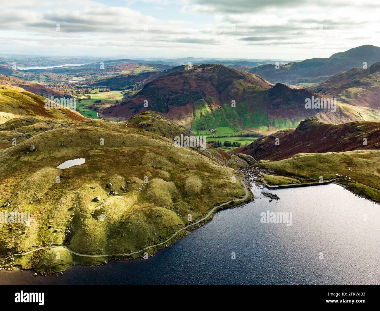 The footpath to stickle tarn hi-res stock photography and images - Alamy