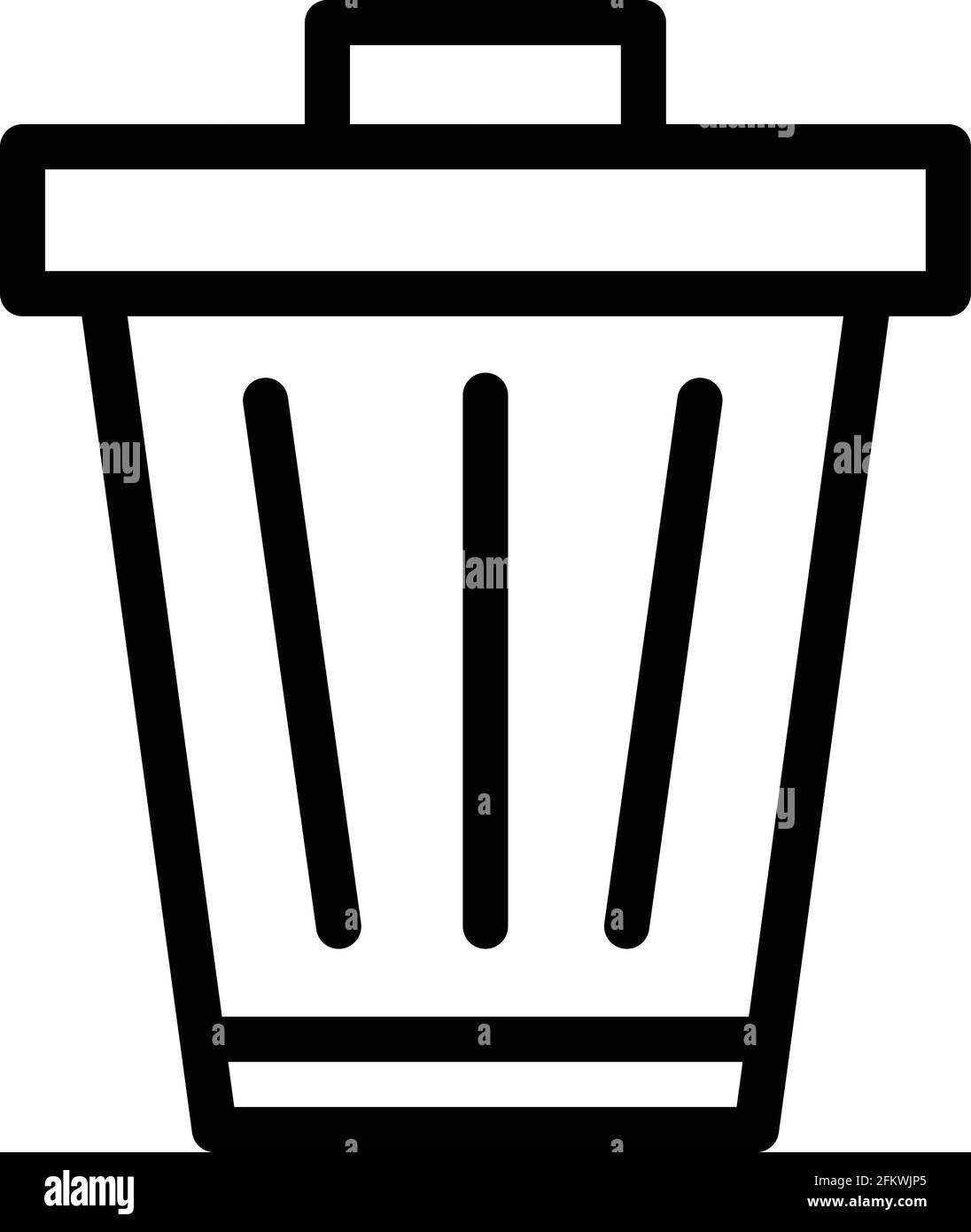 Apps icons trash hi-res stock photography and images - Alamy