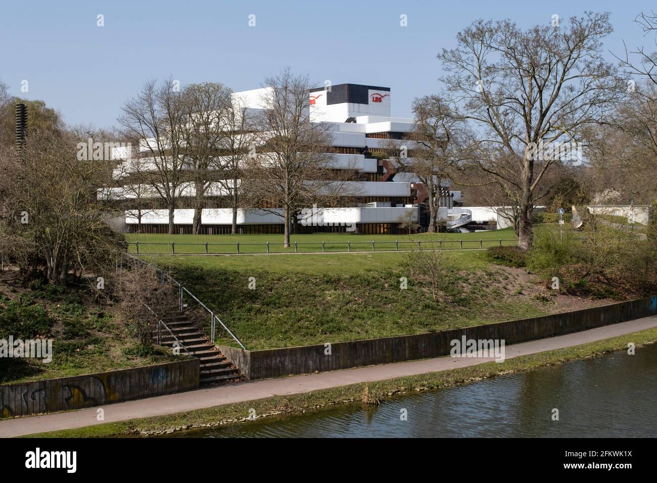 LBS Office Building, Münster, North Rhine-Westphalia, Germany, Europe ...