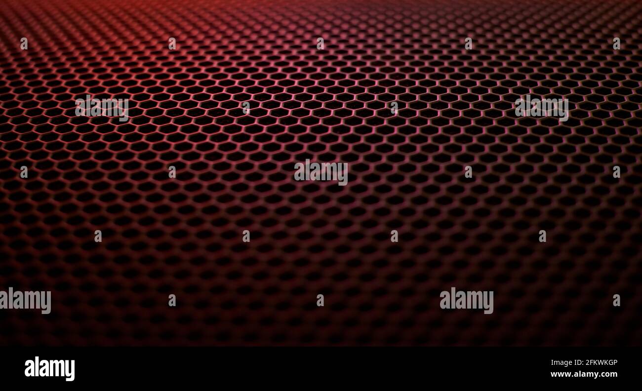 Dark red radiant metallic grille as a background Stock Photo - Alamy