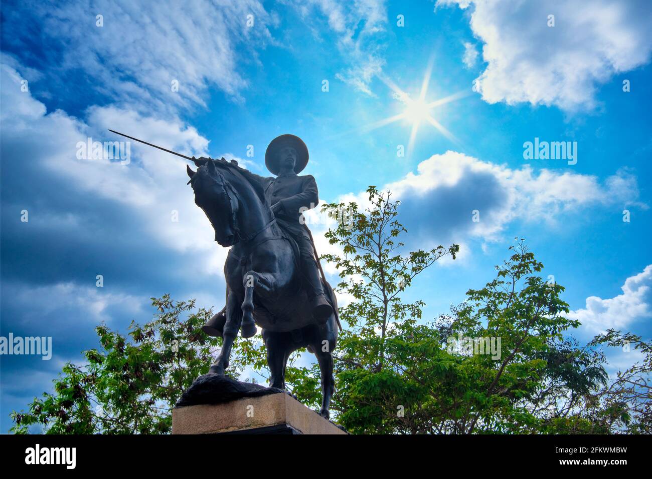 Ignacio Agramonte statue in Camaguey, Cuba Stock Photo - Alamy