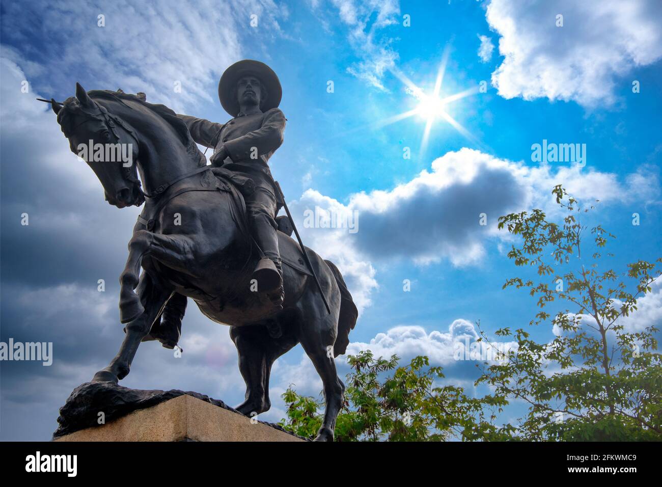 Ignacio Agramonte statue in Camaguey, Cuba Stock Photo - Alamy