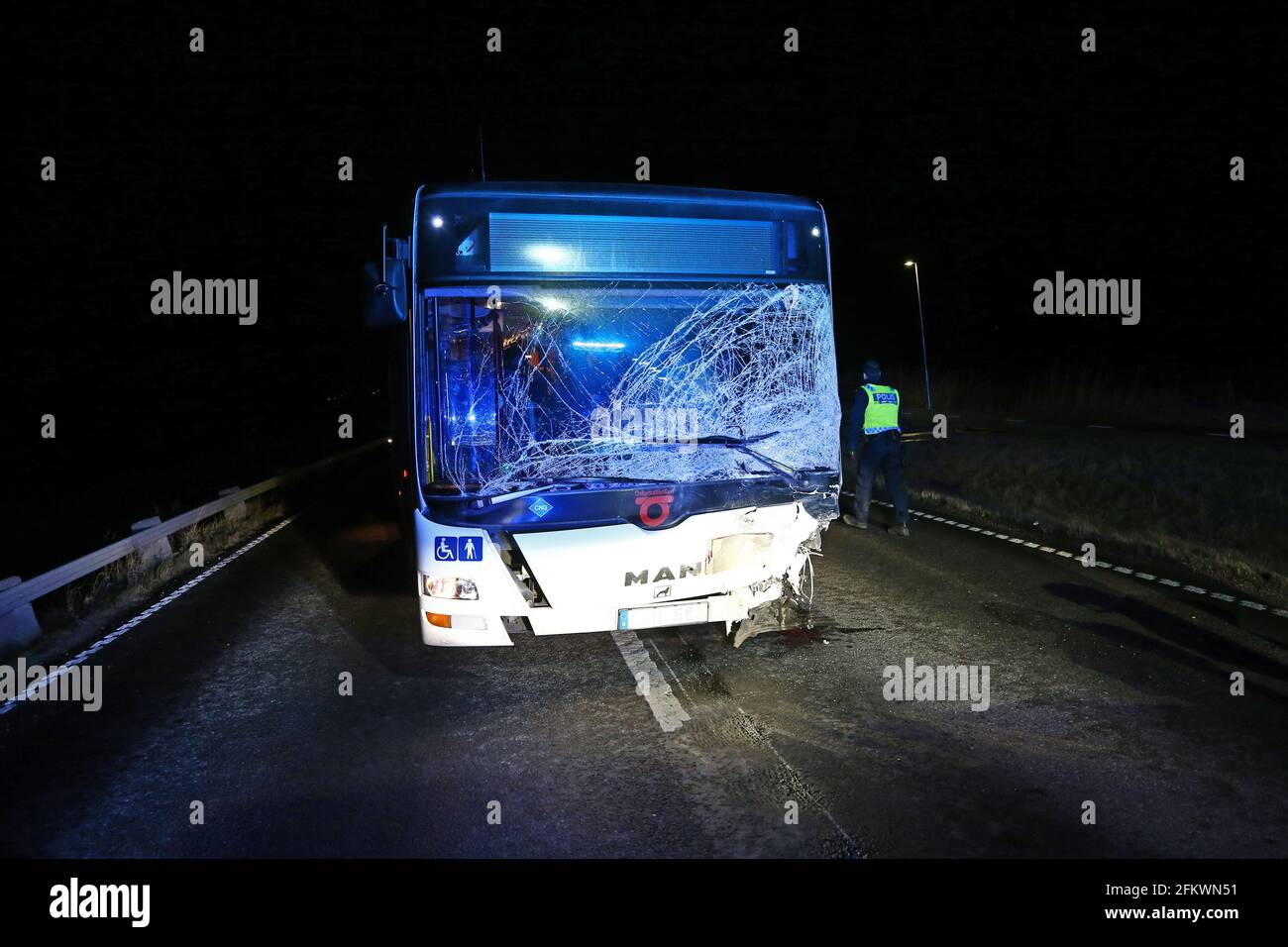 Bus countryside sweden hi-res stock photography and images - Alamy