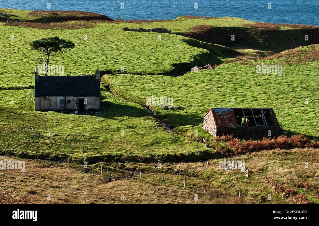 Abandoned croft ross highlands scotland hi-res stock photography and ...
