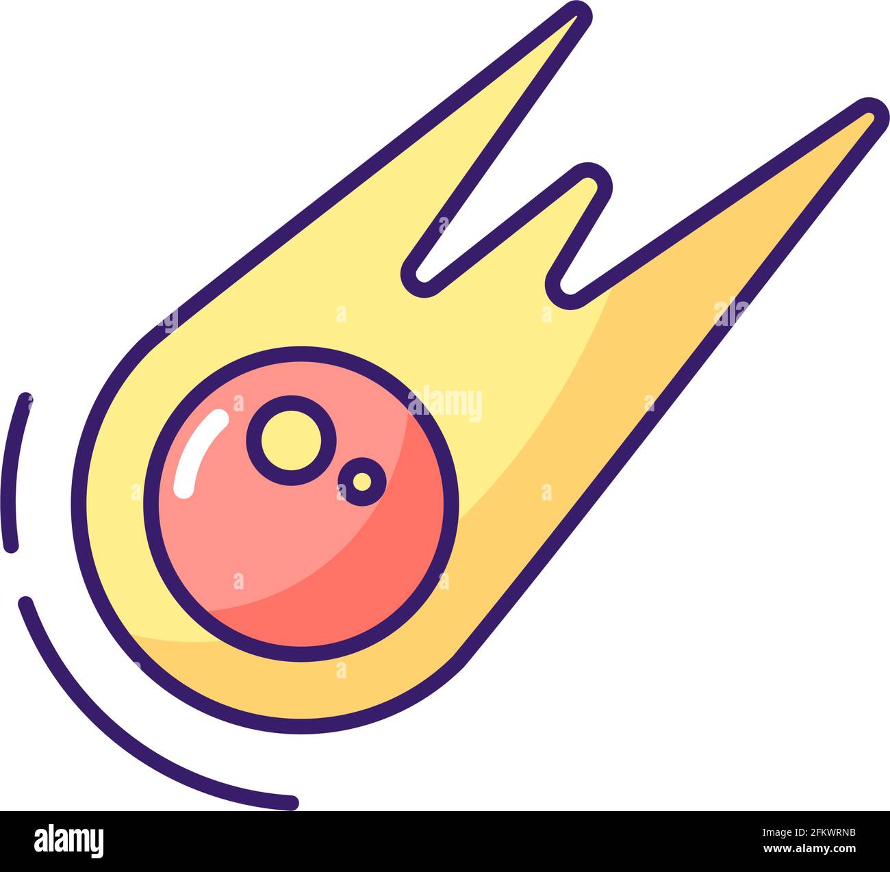 Color comet Cut Out Stock Images & Pictures - Alamy