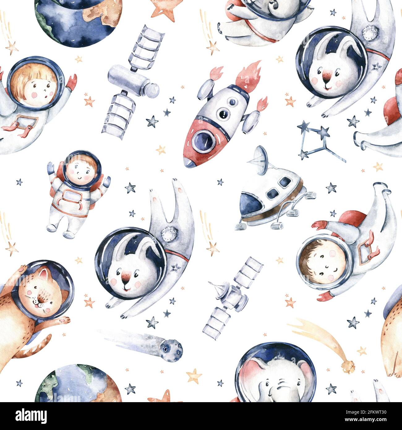 Baby Astronaut In Shuttle