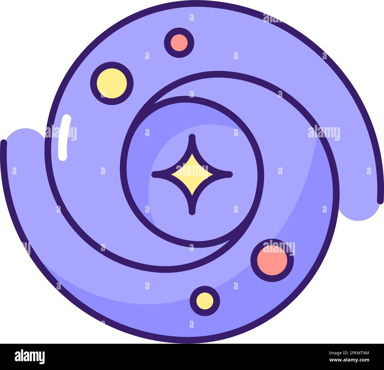 Color of the universe Cut Out Stock Images & Pictures - Alamy