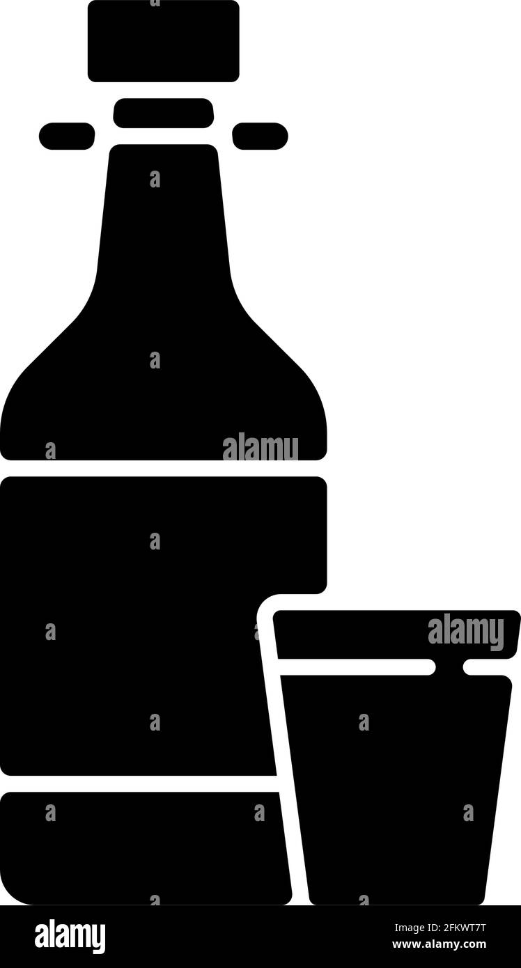 Korean soju Stock Vector Images - Alamy