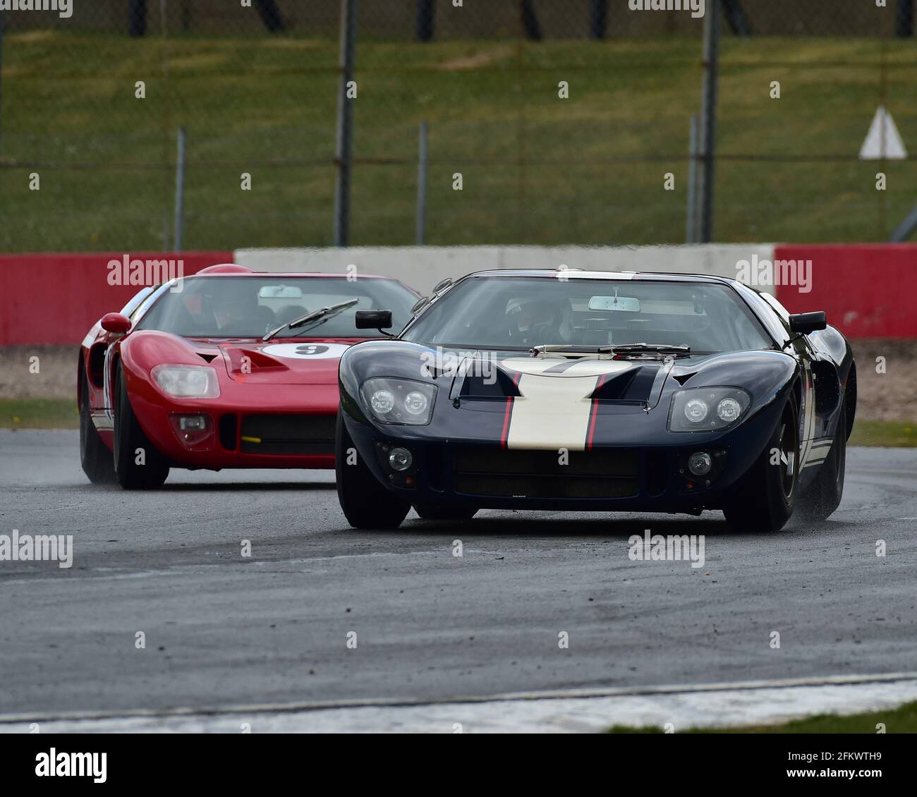 Mike Thorne, Robert Rawe, Ford GT40, Amon Cup for GT40s, Donington ...