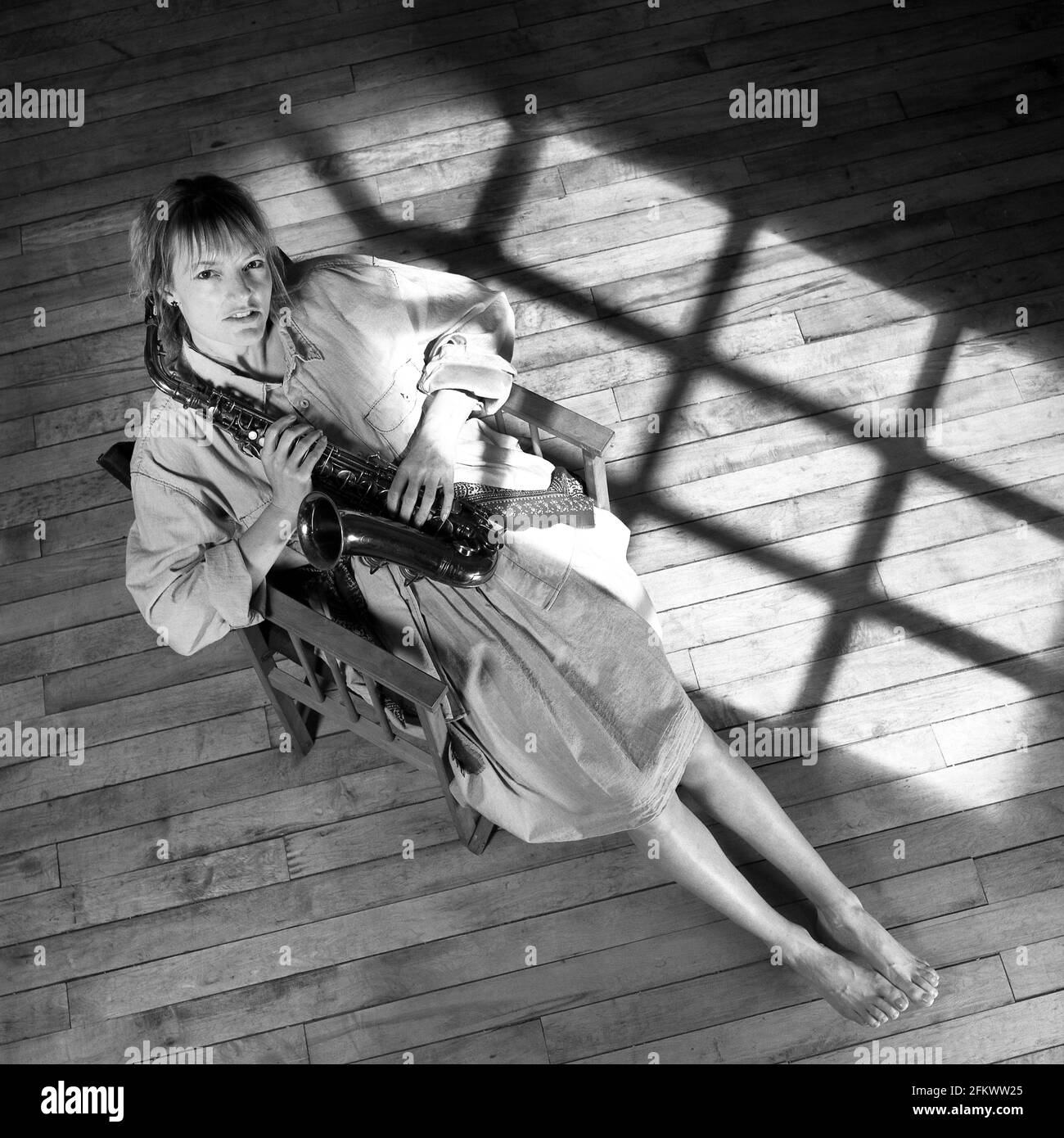 Barbara thompson jazz saxophonist hi-res stock photography and images ...