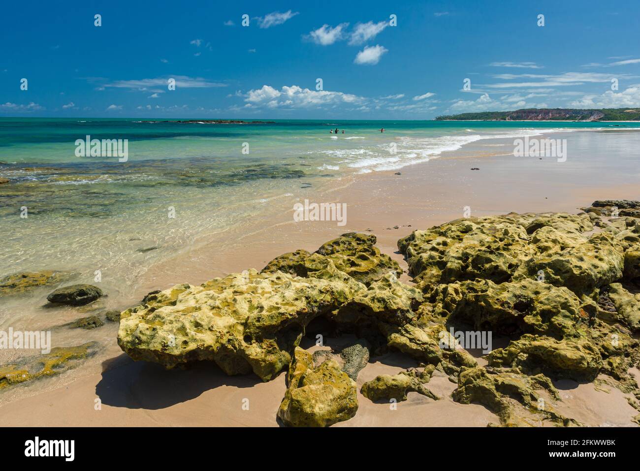 Carapibus beach, near Joao Pessoa, Conde, Paraiba, Brazil on December ...