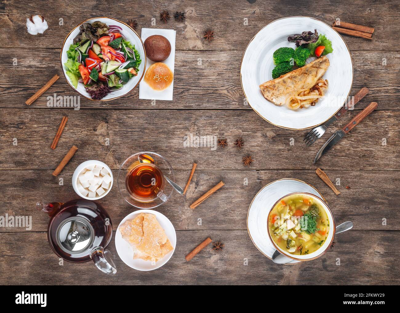 Menu dishes hi-res stock photography and images - Alamy