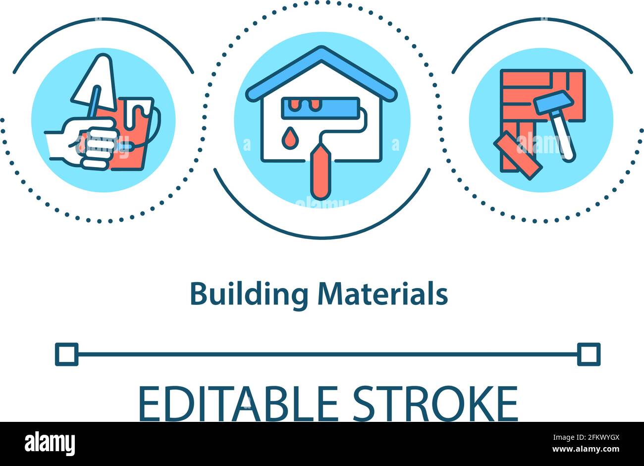 Construction materials warehouse Stock Vector Images - Alamy