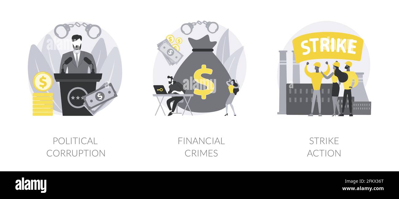 Scandal news abstract concept vector illustrations Stock Vector Image ...