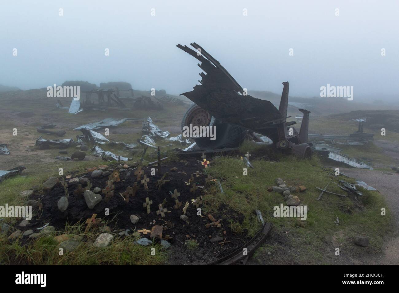 Wreckage of boeing rb 29a hi-res stock photography and images - Alamy