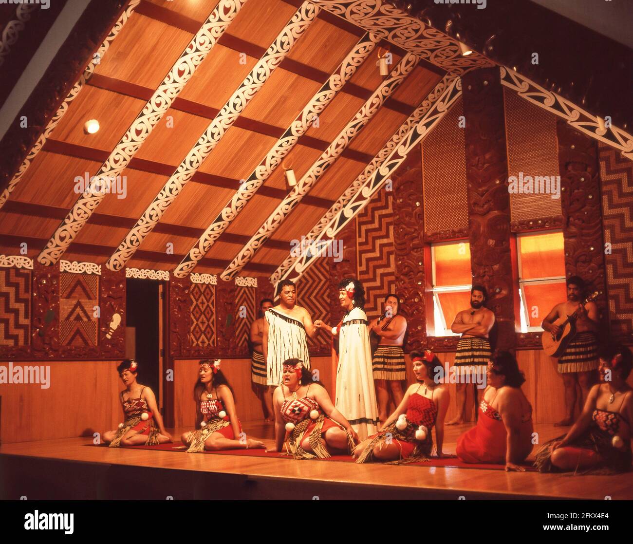 Maori concert, Te Puia, New Zealand Maori Arts and Crafts Institute ...