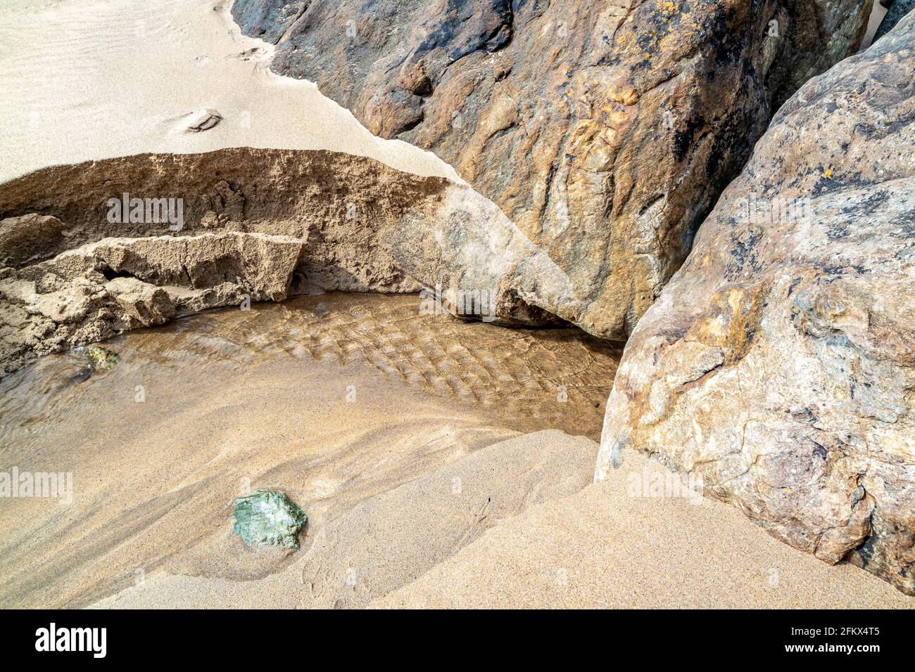 The Silver Strand in County Donegal - Ireland Stock Photo - Alamy