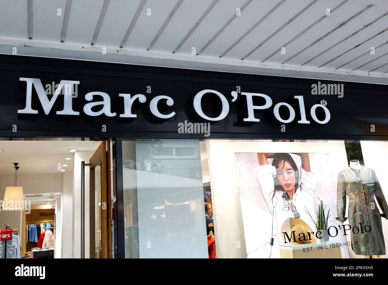 Marc O`Polo, Fashion Store Stock Photo - Alamy