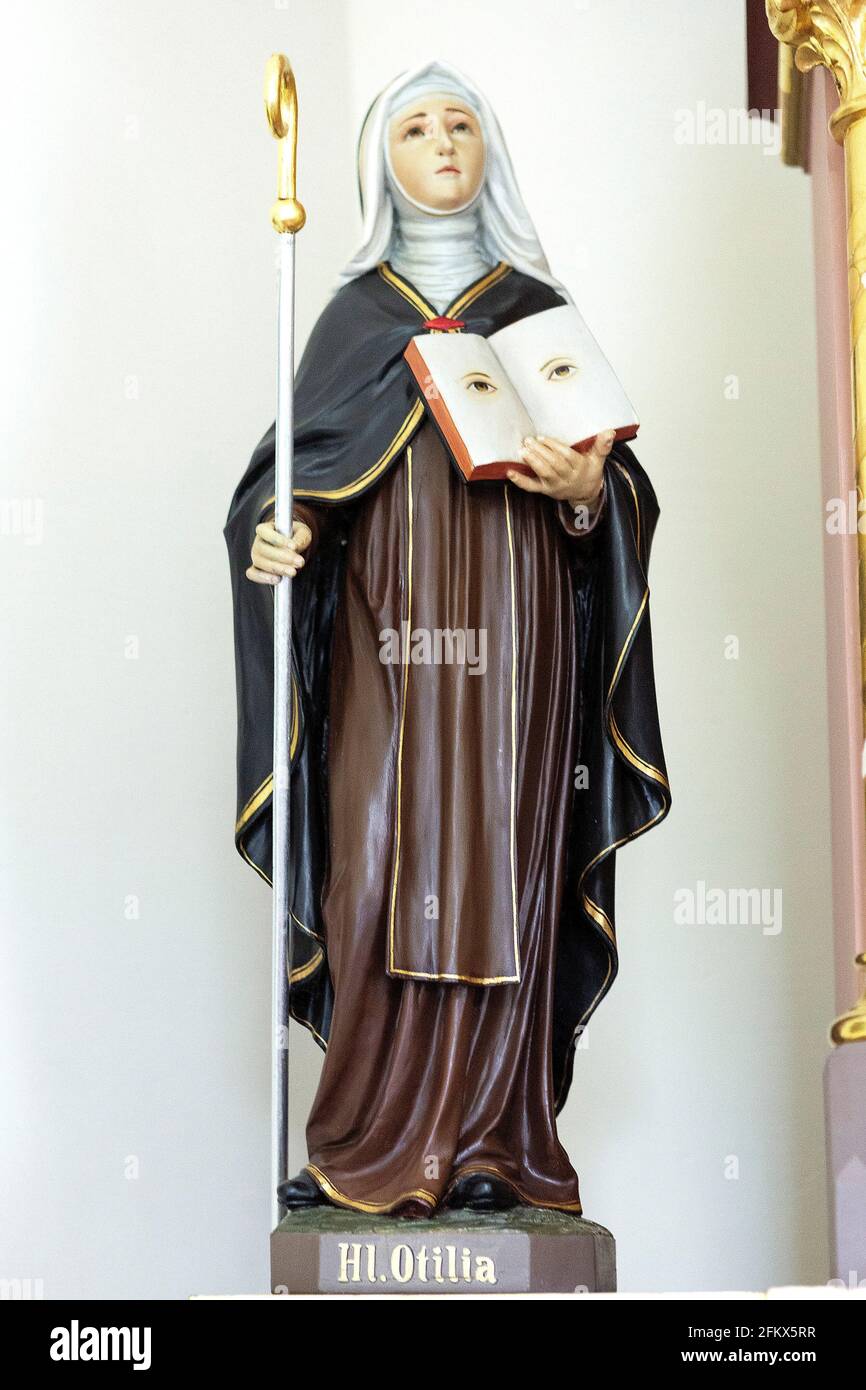 Saints Otilia, Chapel Of Saints Ilga Von Schwarzenberg, Vorarlberg ...