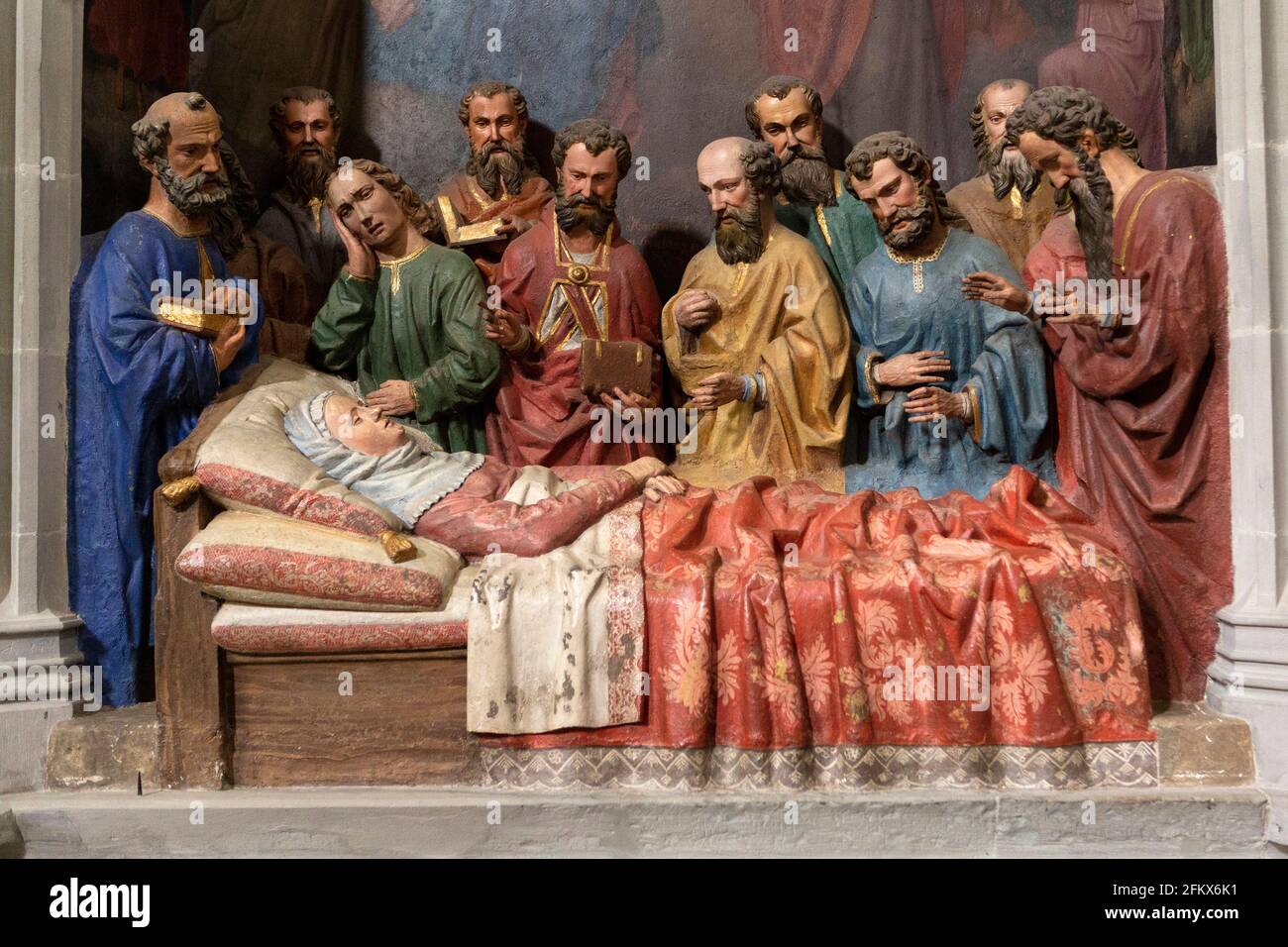 Sculpture Group Death Maria, Constance Münster Or Münster Our Loved ...