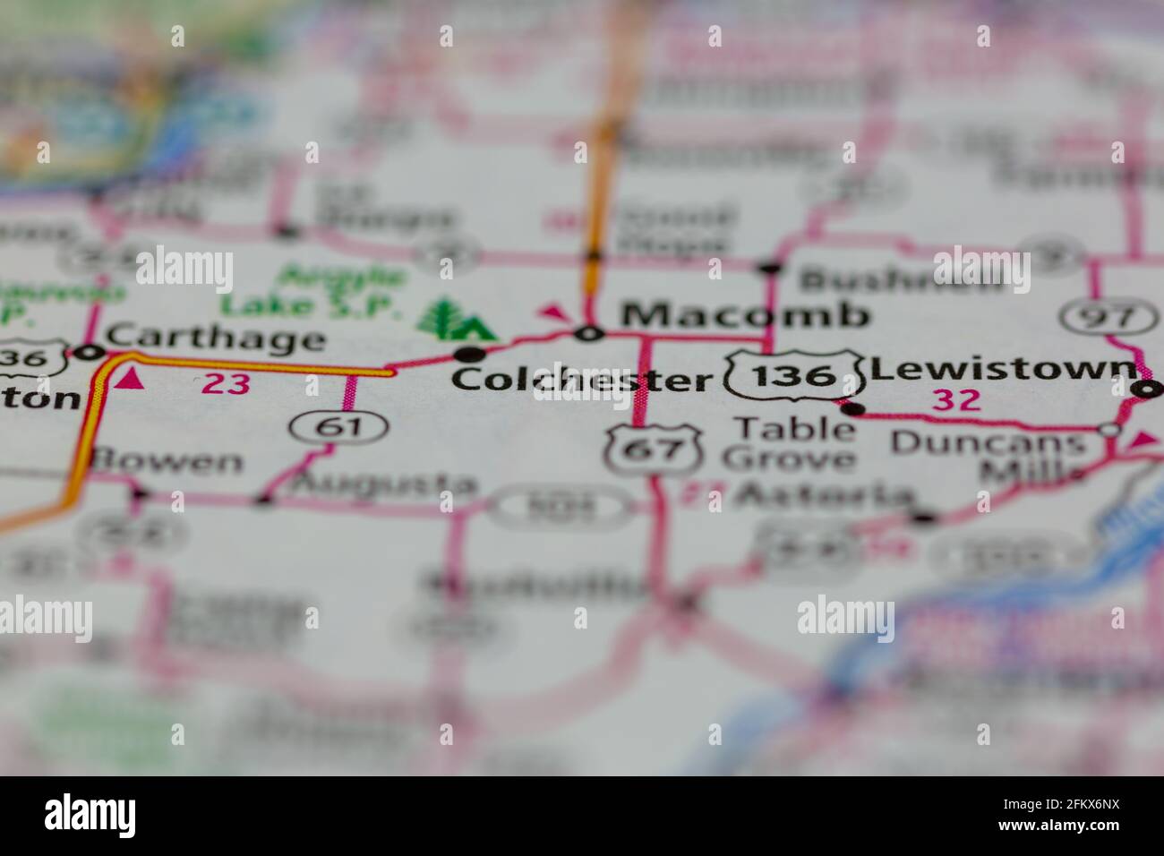 Map of colchester hi-res stock photography and images - Alamy
