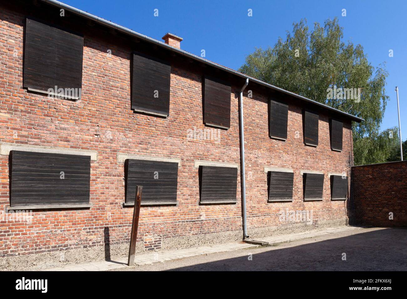 Block 10 Experimental Station, Concentration Camp Memorial Auschwitz I ...