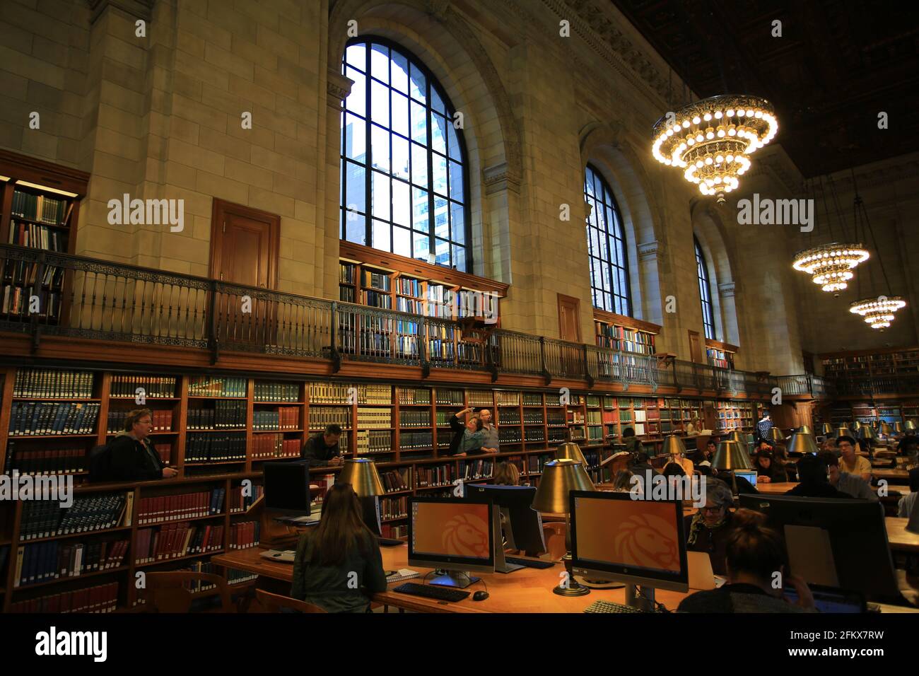 the New York Public Library is the second largest public library in the ...
