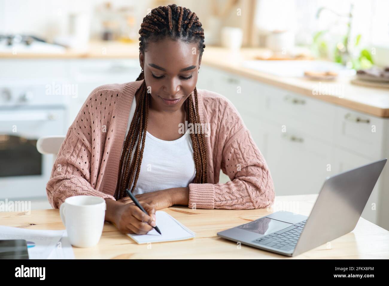 African american career woman kitchen hi-res stock photography and ...