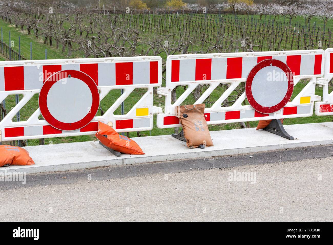 Construction Site, Barrier Stock Photo - Alamy