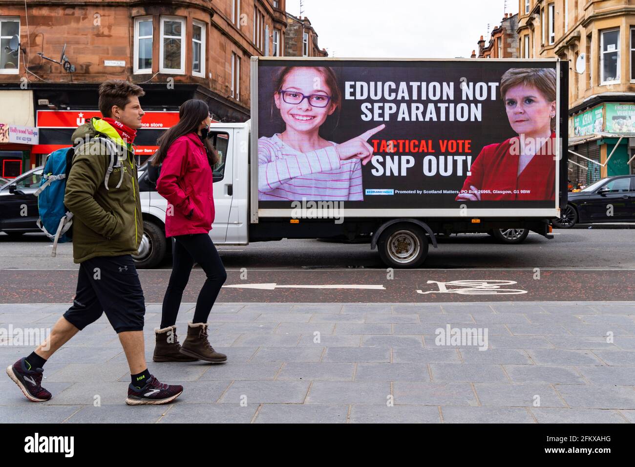 Glasgow billboard scotland matters hi-res stock photography and images ...