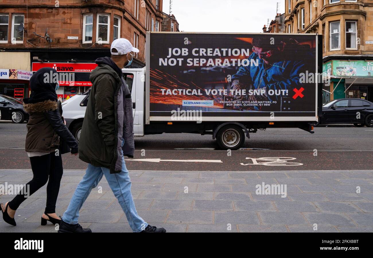 Glasgow billboard scotland matters hi-res stock photography and images ...