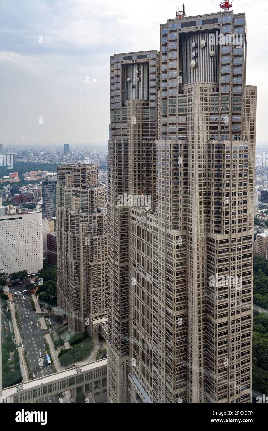 The Metropolitan Government Building is the headquarters of the Tokyo ...