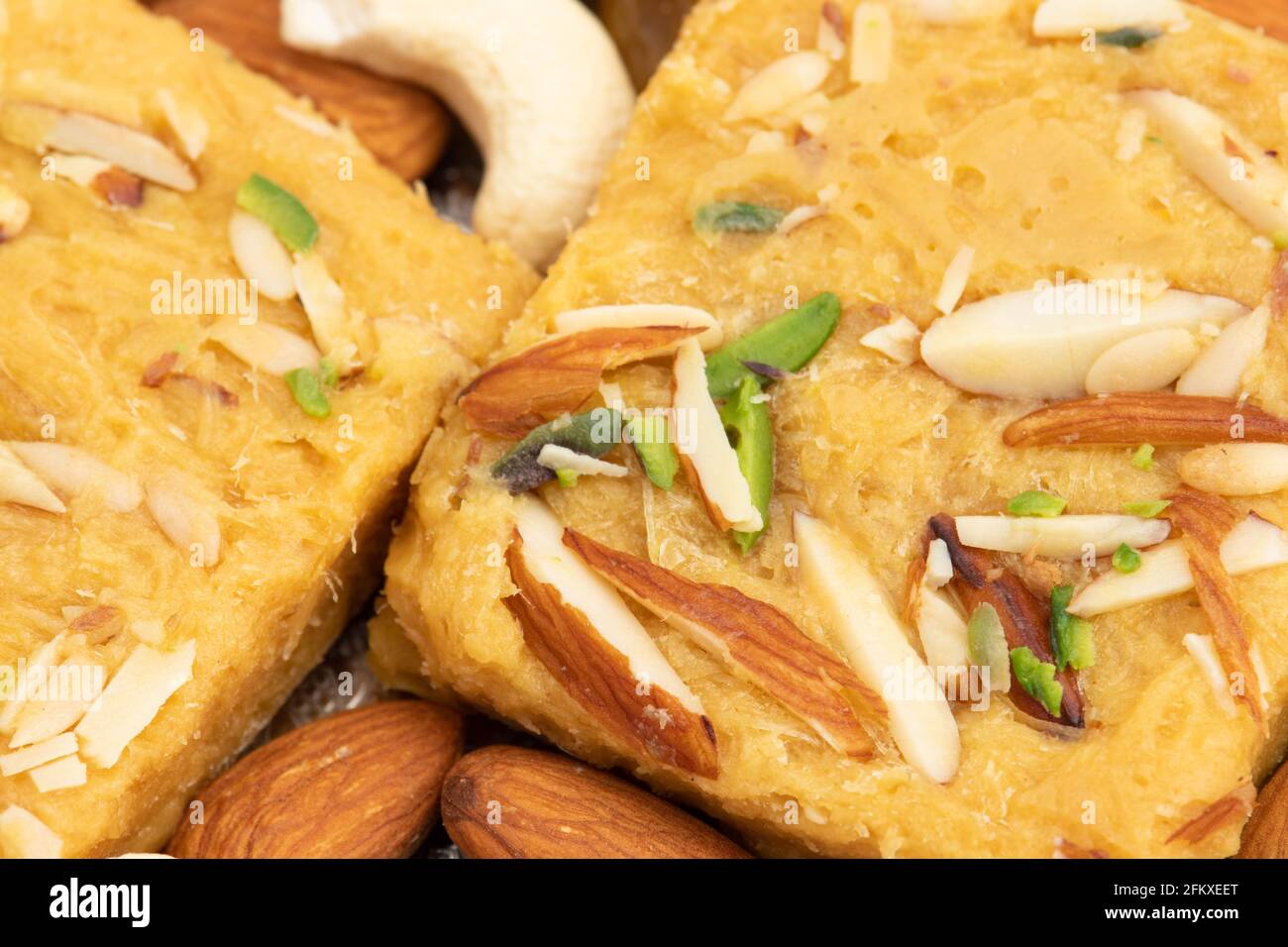 Indian Mithai Lachedar Patisa With Various Names Soan Papdi San Papdi ...