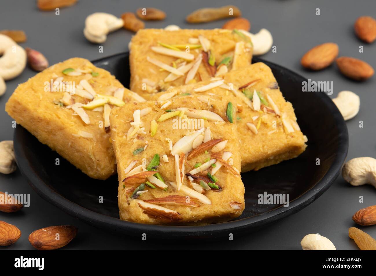 Indian Mithai Lachedar Patisa With Various Names Soan Papdi San Papdi ...