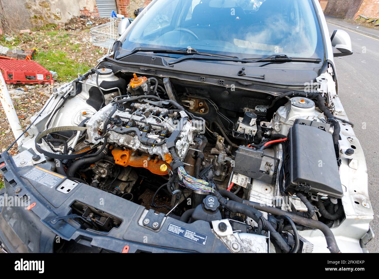 Car bricks hi-res stock photography and images - Alamy