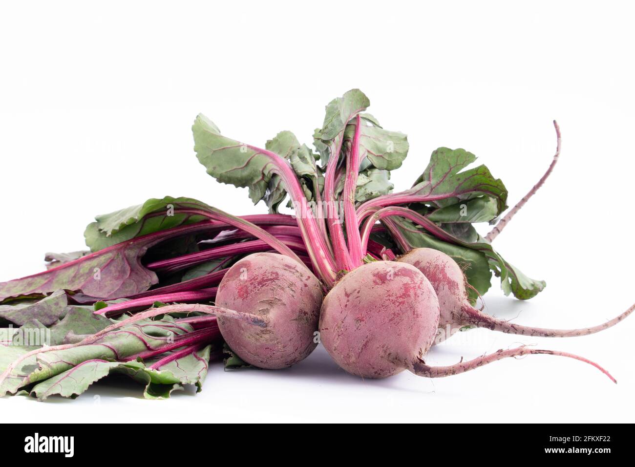 Beetroot Desi Chukandar With Green Leaves Is Consumed As Salad Or Juice ...