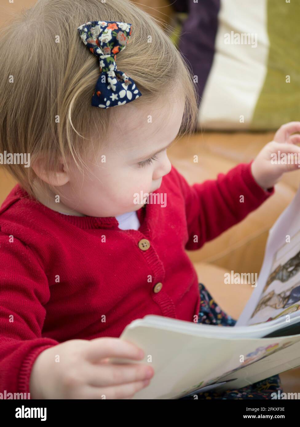 Happy preschool child learning read hi-res stock photography and images ...