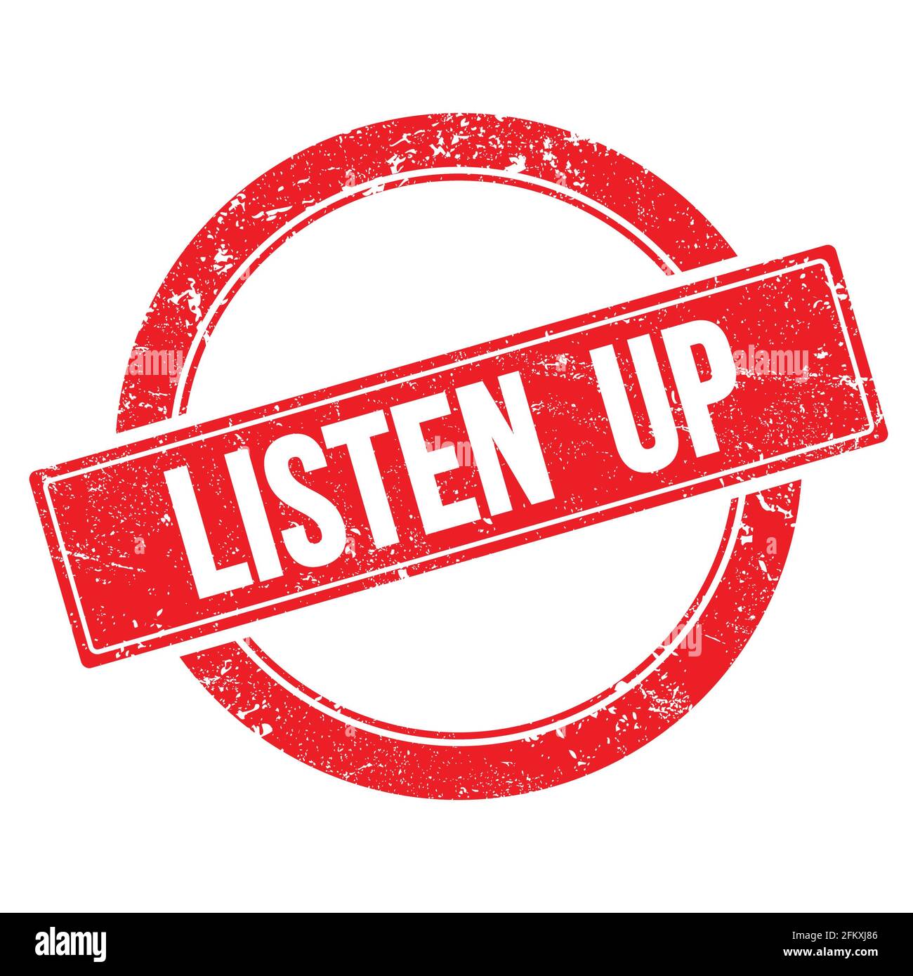 Listen up stamp hi-res stock photography and images - Alamy