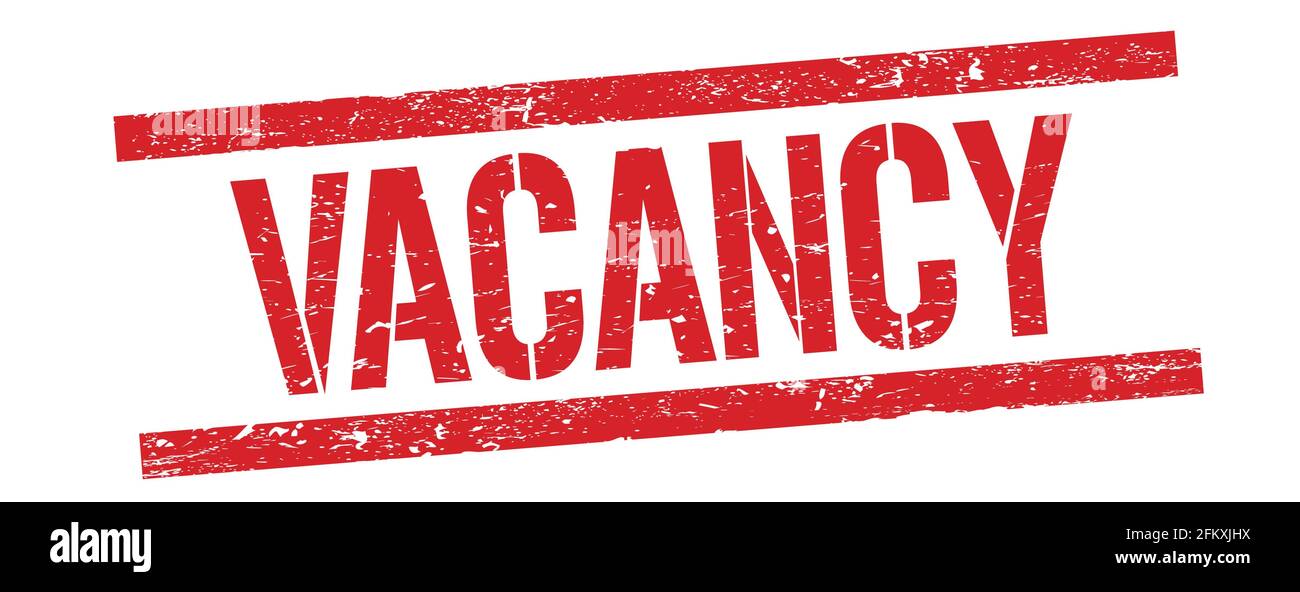 Vacancy stamp hi-res stock photography and images - Alamy