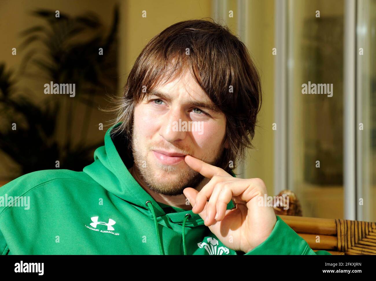 RYAN JONES WALES RUGBY CAPTAIN. 5/3/2009. PICTURE DAVID ASHDOWN Stock ...